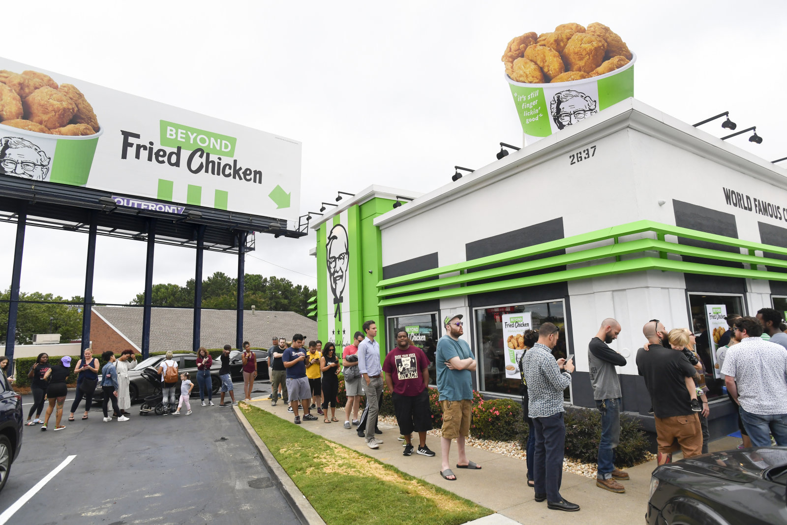 Plant-Based Fast Food Yields Long Lines and Quick Sell Outs – Nathan J ...